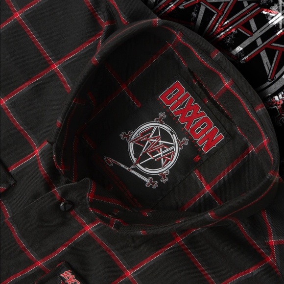 DIXXON | Shirts & Tops | Slayer Dixxon Flannel Youth Size L | Poshmark